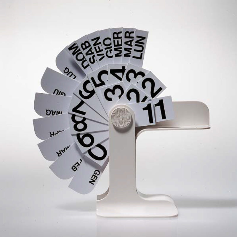 timor perpetual calendar by enzo mari | ikonitaly